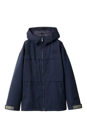 Miu Miu Ripstop Hooded Jacket - Blue