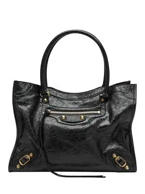 Balenciaga Le City Small Tote Bag - Black