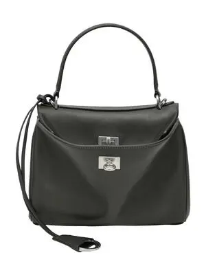 Balenciaga Mini Rodeo Bag In Smooth Calf Leather Multicolor