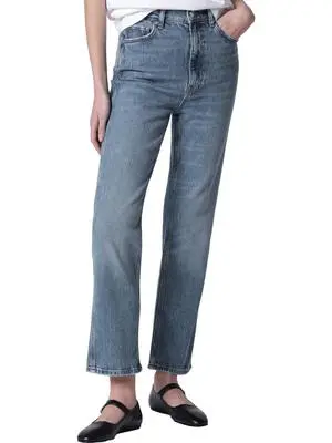 ANINE BING ANINE BING High-Rise Bootcut Jeans Light Blue