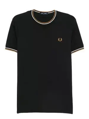 Fred Perry Twin-tipped T-shirt - Black