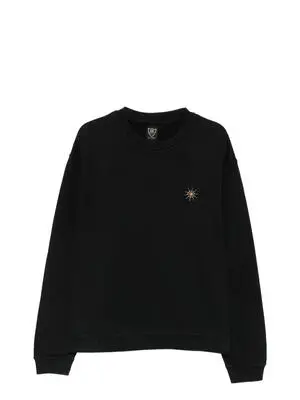 HTC LOS ANGELES Stud-embellished Sweatshirt - Black