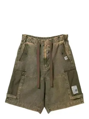 Mihara Yasuhiro Cargo Pockets Shorts Green
