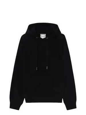 WOOYOUNGMI Floral Print Hoodie - Black