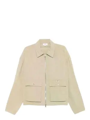 Maison Kitsuné Zip-up Flap-pocket Jacket - Neutrals