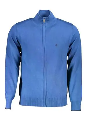 U.S. GRAND Logo-Embroidered Zip-Up Cardigan