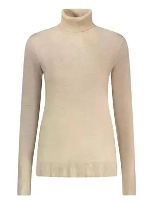 NORWAY 1963 Turtleneck Fine-knit Sweater - Neutrals