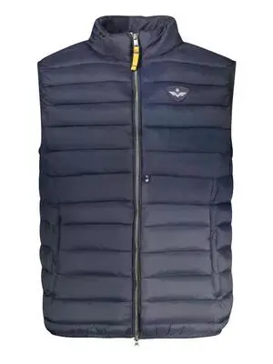 ARMATA DI MARE Quilted Padded Gilet - Blue