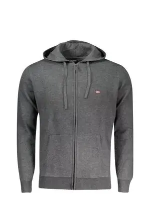 NORWAY 1963 Mélange-effect Zip-up Hoodie - Grey