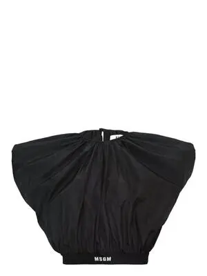 MSGM Logo-band Top - Black
