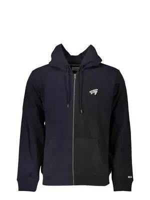 Tommy Hilfiger Logo-detail Zip-up Hoodie - Blue