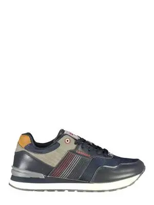 Carrera Eyewear Stripe-detail Mesh-panel Sneakers - Blue