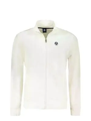 NORTH SAILS Logo-Patch Zip-Up Sweatshirt Neutrals