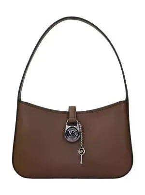 Michael Kors Padlock-Detail Tote Brown
