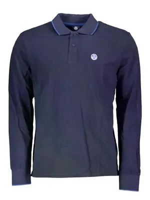 NORTH SAILS Three-button Polo Shirt - Blue