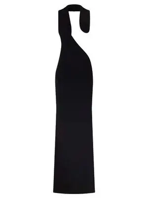 TOM FORD Impossible Asymmetric Backless Dress - Black