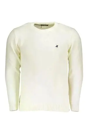 U.S. Grand Embroidered-logo Crew-neck Sweatshirt - Neutrals