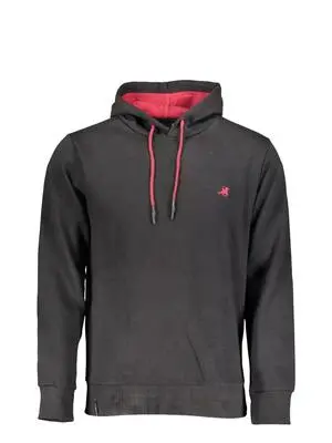 U.S. Grand Logo-embroidered Hoodie - Grey