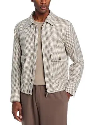 BOSS L-heston Houndstooth Jacket - Silver