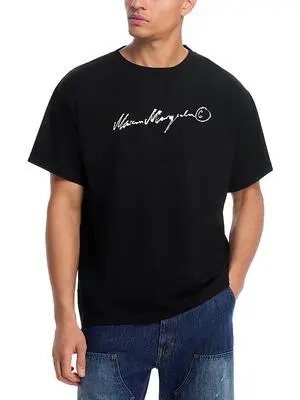 MAISON MARGIELA Logo Tee - Black