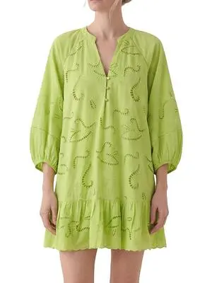 CARTOLINA Selwin Dress Chartreuse