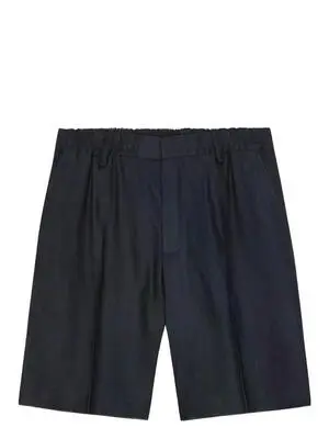 Nn07 Elastic-waist Tailored Shorts - Blue