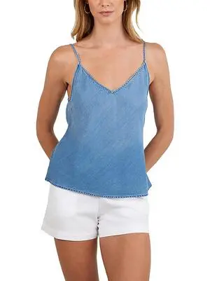 Bella Dahl Clean Cami Top - Indigo Harbor Wash