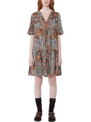 Max Mara Wkdfuoco Kaftan Dress - Navy