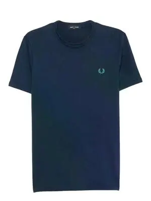 Fred Perry Cotton T-shirt - Blue