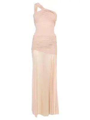 ANIYE BY Xena Ruched Maxi Dress - Neutrals