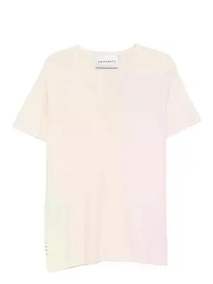 AMARANTO V-neck T-shirt - Neutrals