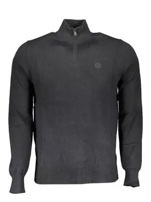NORTH SAILS Half-zip Mock-neck Sweater - Black