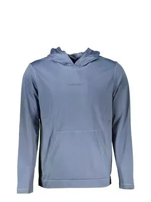 Calvin Klein Logo-print Relaxed Fit Hoodie - Blue