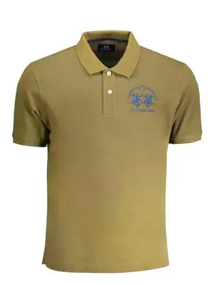 LA MARTINA Logo-embroidered Polo Shirt - Neutrals