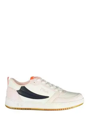 FILA Panelled Logo-embroidered Sneakers - White
