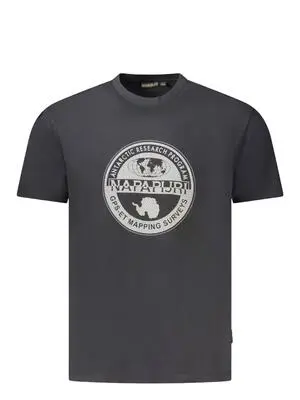NAPAPIJRI Graphic-print Cotton T-shirt - Grey