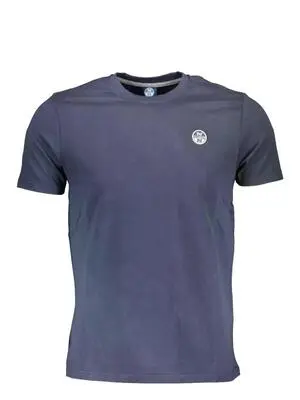 NORTH SAILS Logo-embroidered Cotton T-shirt - Blue