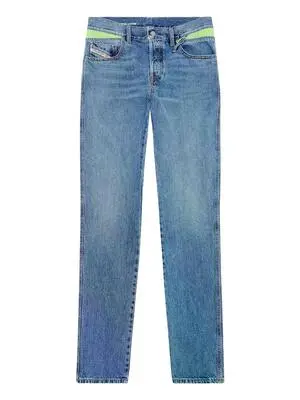 DIESEL® 1995 D-sark 09g93 Straight-leg Jeans - Blue