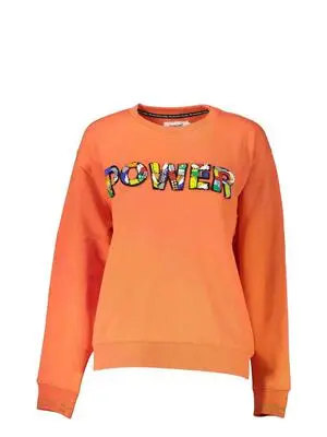 Desigual Embroidered Relaxed-fit Sweatshirt - Orange