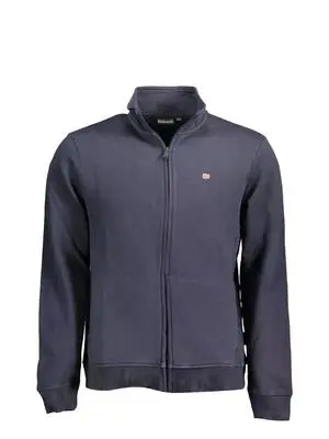 NAPAPIJRI Zip-up Cotton Sweatshirt - Blue