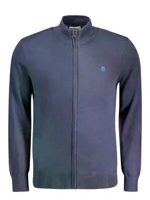 Timberland Full-zip Cotton Cardigan - Blue