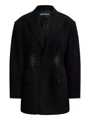 Polo Ralph Lauren Embellished Blazer - Black