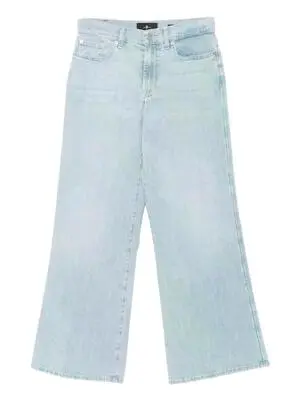7 For All Mankind Lotta Ankle Jeans - Blue
