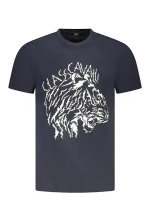 Roberto Cavalli Tiger-print T-shirt - Blue