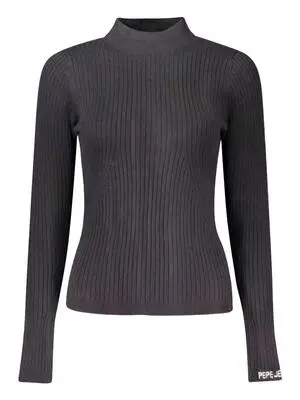 Pepe Jeans Ribbed-knit Turtleneck Sweater - Grey