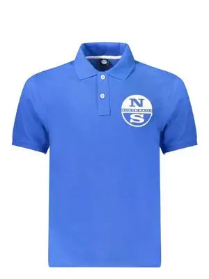 NORTH SAILS Logo-print Polo Shirt - Blue