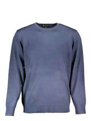 U.S. Grand Crew-neck Cotton Sweater - Blue