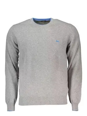 HARMONT & BLAINE Embroidered Logo Sweater - Grey