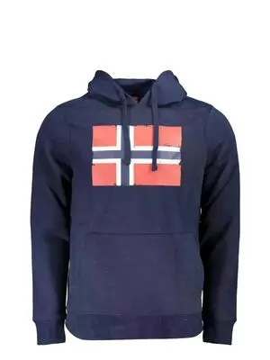 NORWAY 1963 Logo-print Hoodie - Blue
