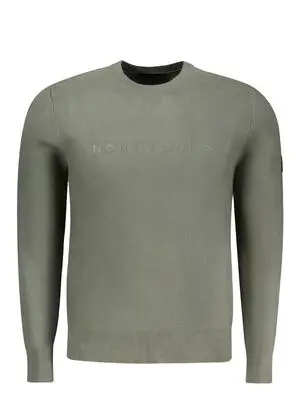 NORTH SAILS Logo-detail Crew-neck Sweater - Green